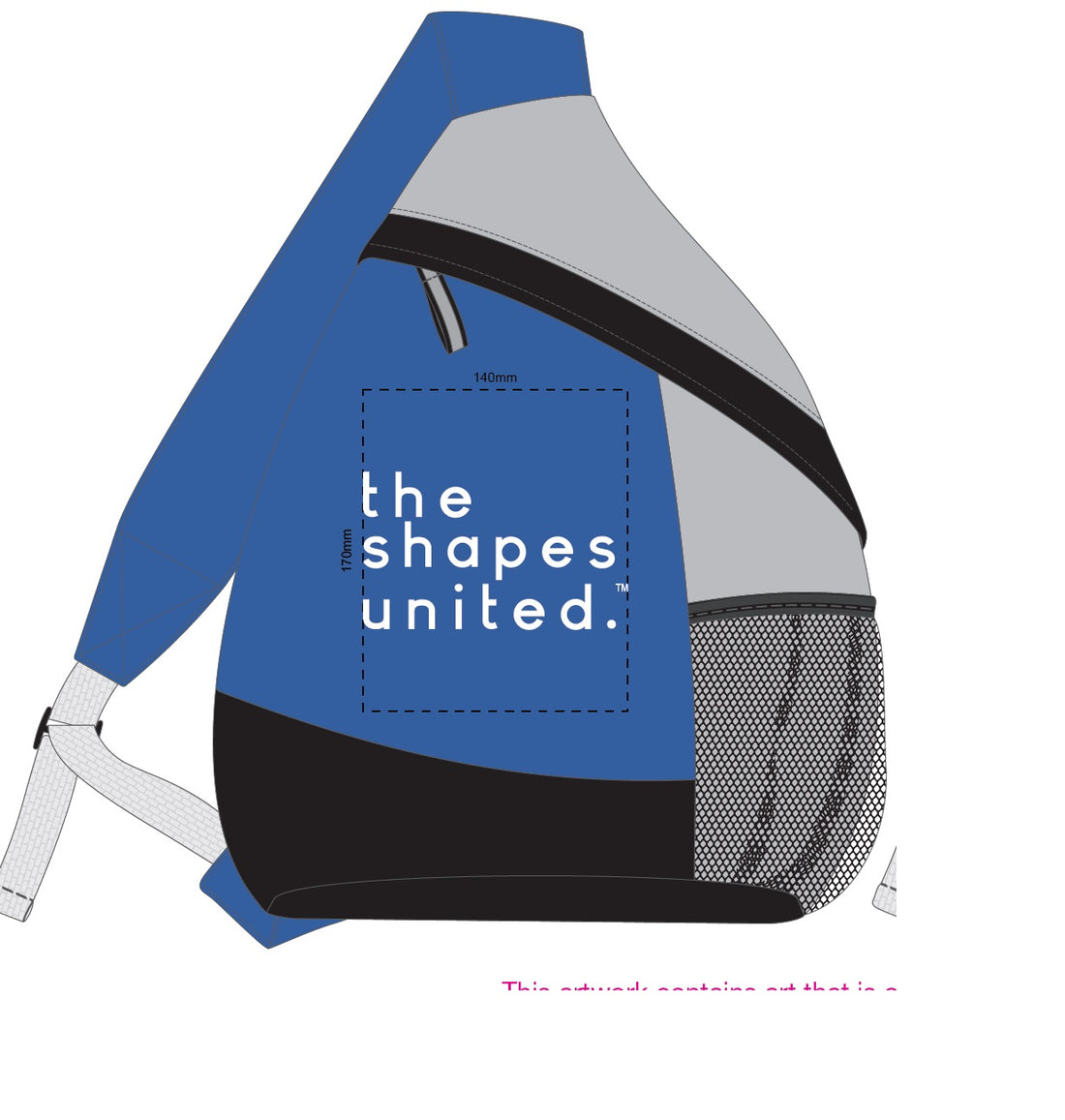 TSU sling bag | The Shapes United