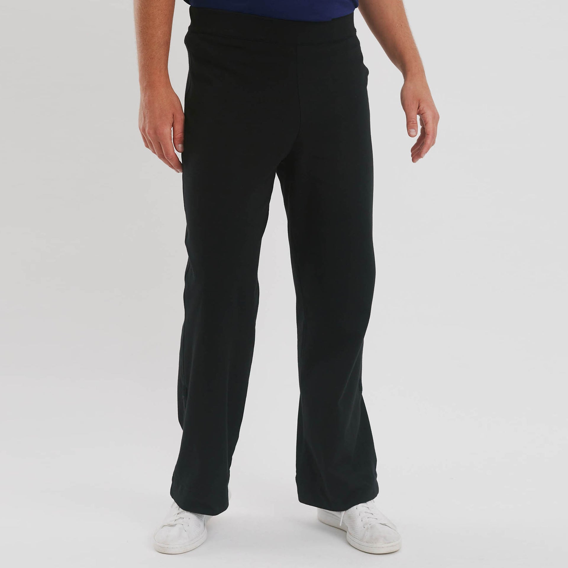 Men's Adaptive Side Fastening Pants – Black – The Shapes United